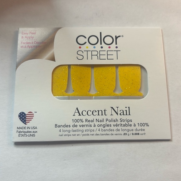 Color Street | Makeup | Banana Bonanza Color Street Accent Pack Strip ...